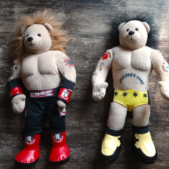 WWE | Toys | Wwe Edge Cm Punk Teddy Bears | Poshmark